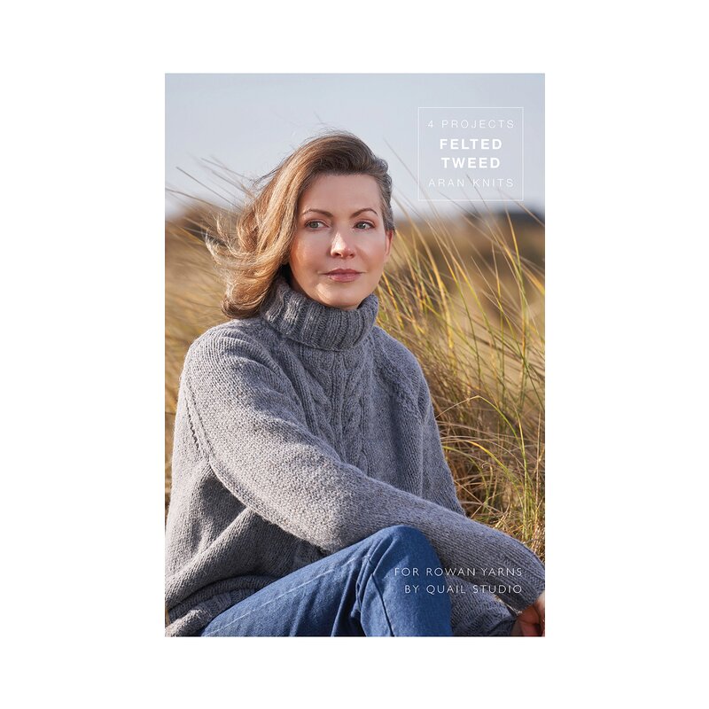 Rowan 4 projects Felted Tweed Aran Knits, 2,50